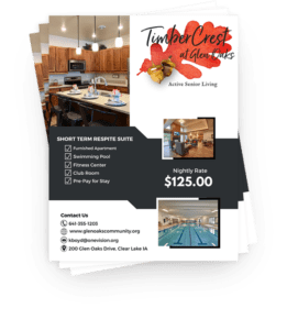 TimberCrest Apartments | Glen Oaks Community | Clear Lake, IA
